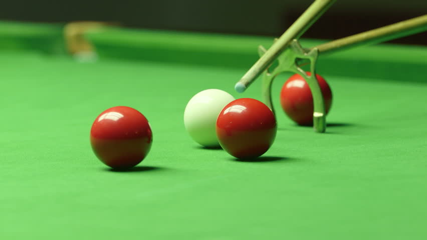 Snooker Player Using the Spider Stock Footage Video (100% Royalty-free ...