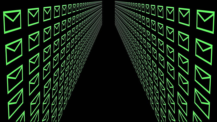 4k,background of the Envelope E-mail,flying Stock Footage Video (100% ...