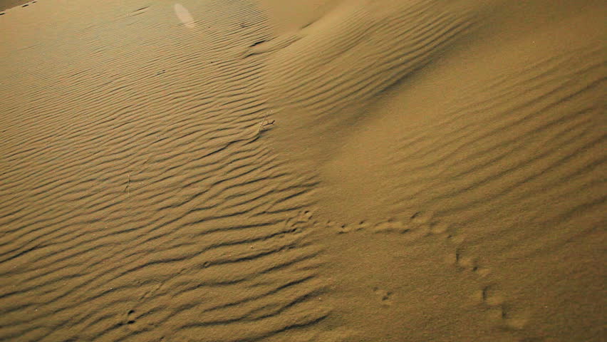 Peaks of a Shifting Sand Stock Footage Video (100% Royalty-free ...