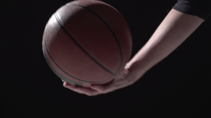 Basketball Dribbled in Slow Motion, Stock Footage Video (100% Royalty ...