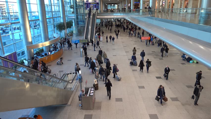 TAIPEI, TAIWAN - FEBRUARY 18, 2015: People Queue In Front Of Passport ...