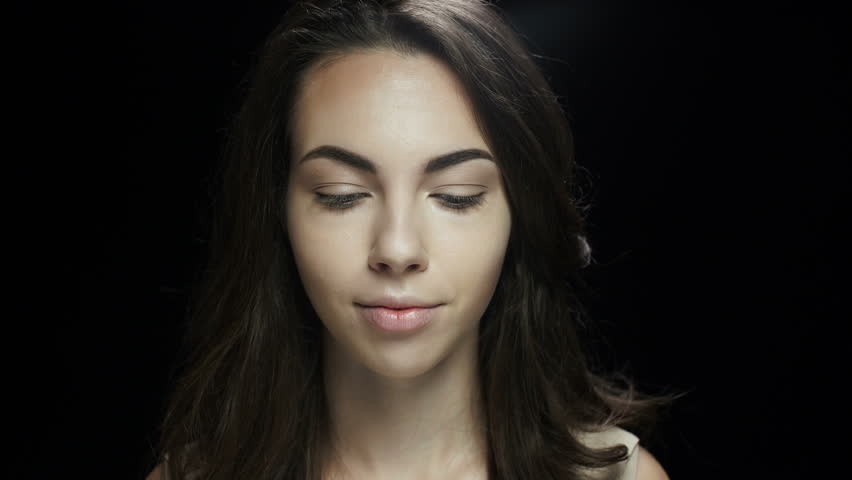 Teen Girl Having Fun And Making Funny Faces, 4K UHD 60 To 24fps Stock ...