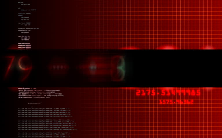 Moving Digital Graphics Stock Footage Video (100% Royalty-free) 223234 ...
