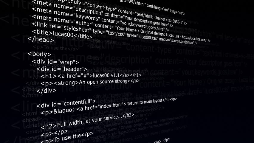 Html Code 動画素材 2275496 | Shutterstock