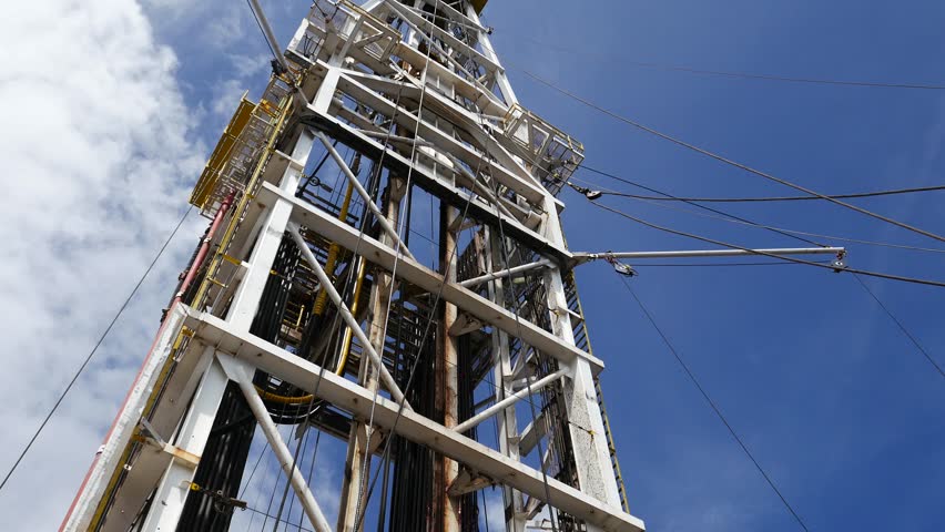 Top Drive System (tds) Moving Stock Footage Video (100% Royalty-free ...