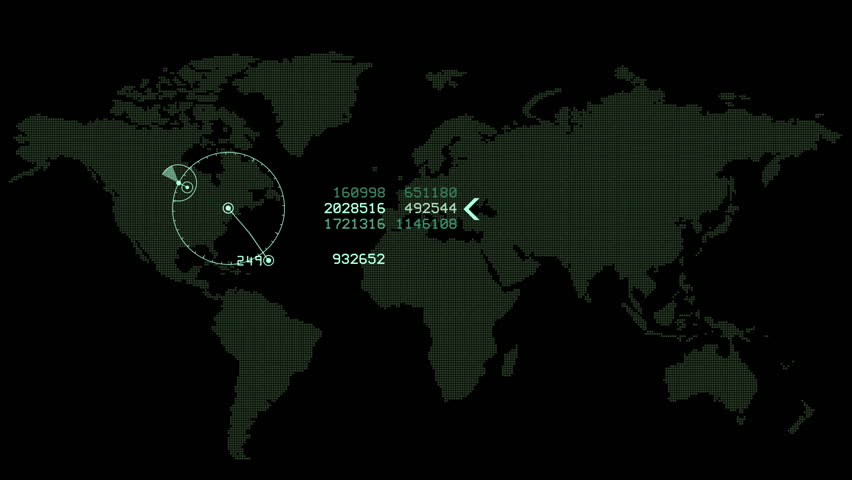 Global GPS & Data Detect Schedule,earth Map & Military Radar GPS Screen ...