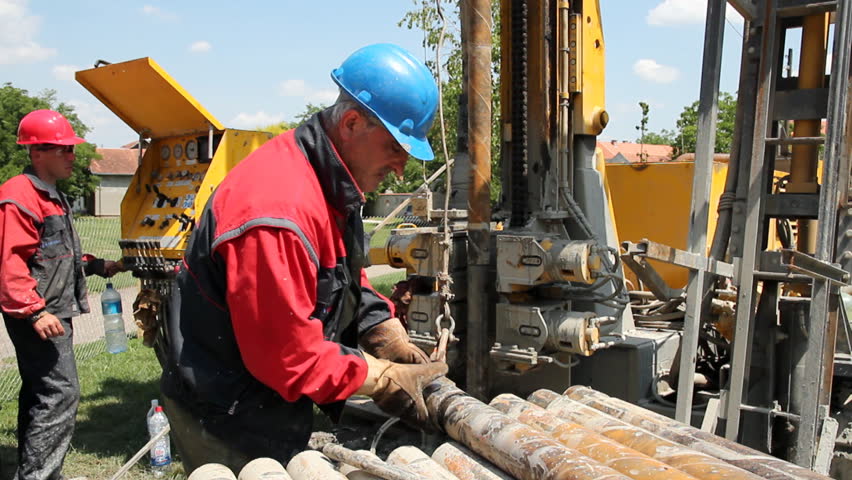 Working On A Drilling Rig. Petroleum Industry. Oil And Gas Industry ...