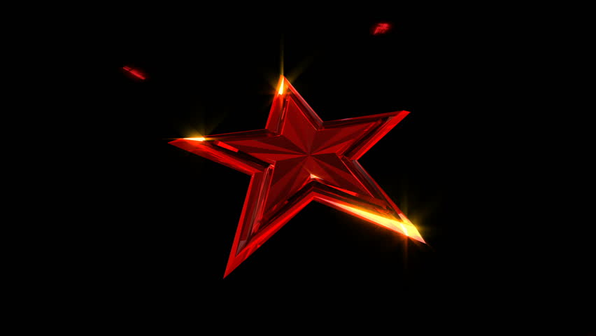 Smooth Animation Red Stars, Which Stock Footage Video (100% Royalty ...