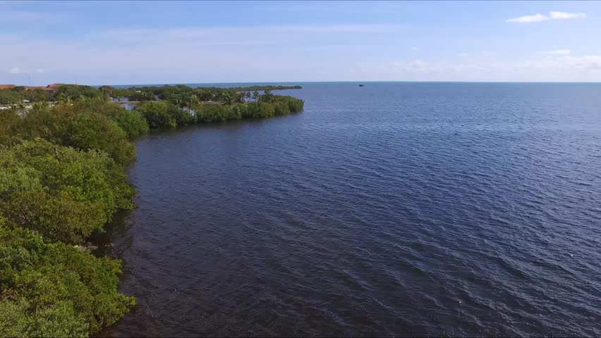 Ariel Ocean and Nature View Stock Footage Video (100% Royalty-free ...