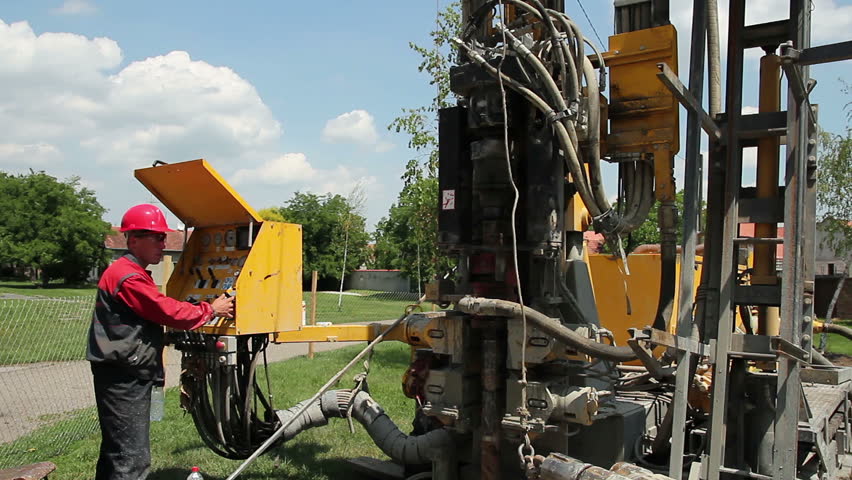 Working On A Drilling Rig. Petroleum Industry. Oil And Gas Industry ...