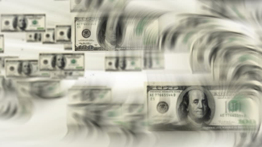 Dollar Bill Eagle Flying