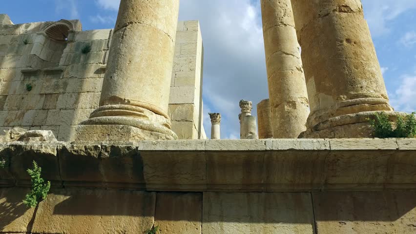 View Of Acropolis And Parthenon Temple Through Hadrian's Arch In Athens ...