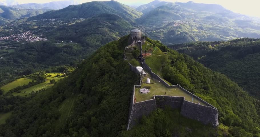 ASENOVGRAD, BULGARIA, JULY 2017, Asenova Krepost Asen's Fortress Early ...