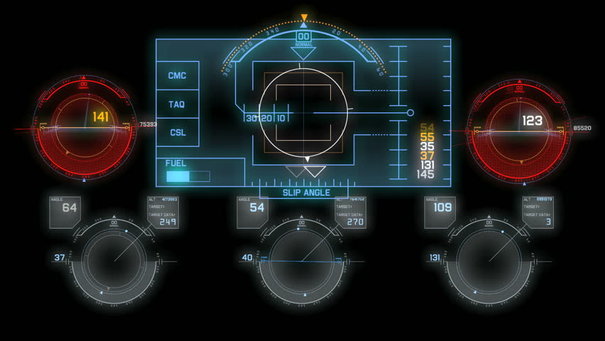 Futuristic Alarm Control Keypad. Entering Correct Access Code On Alarm ...