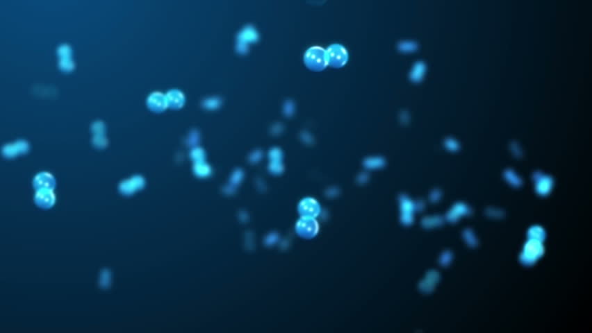 3d Background Video of Oxygen Stock Footage Video (100% Royalty-free ...