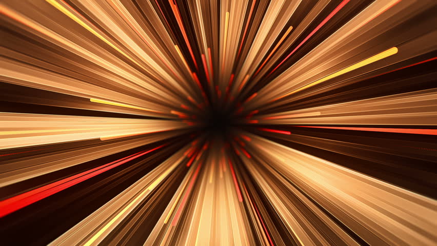 Light Rays Radiating Out From The Center. Seamlessly Loops. Stock ...