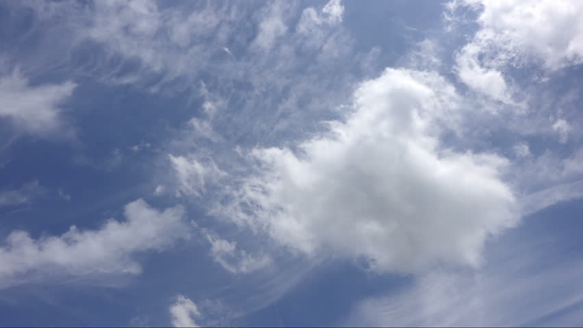 Flying In The Sky 2# - Looped Animation From Front Side Stock Footage ...