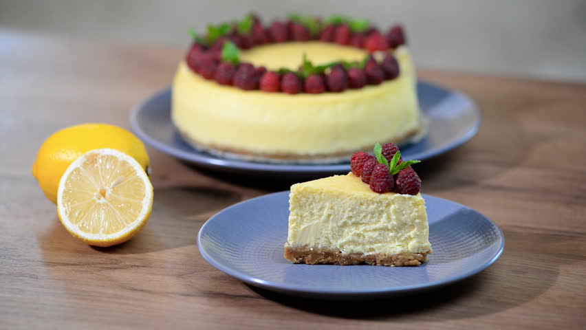 Piece of yellow cheesecake image - Free stock photo - Public Domain ...