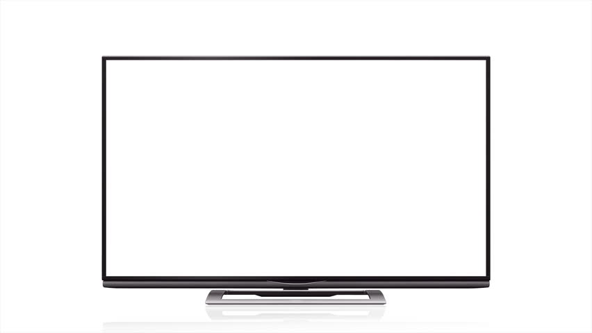 Stock video of 4k no name blank white tv | 31239364 | Shutterstock