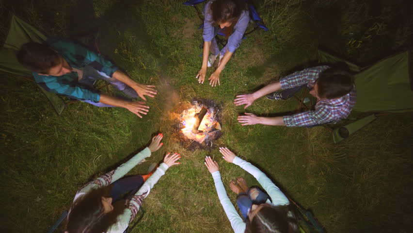 Campfire Stock Footage Video | Shutterstock