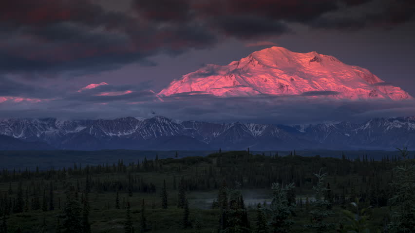 Mount McKinley or Denali, Alaska, Denali National Park. image - Free ...
