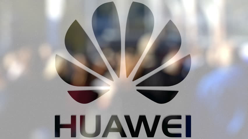 Huawei Logo On a Glass Stock Footage Video (100% Royalty-free) 31958854 ...