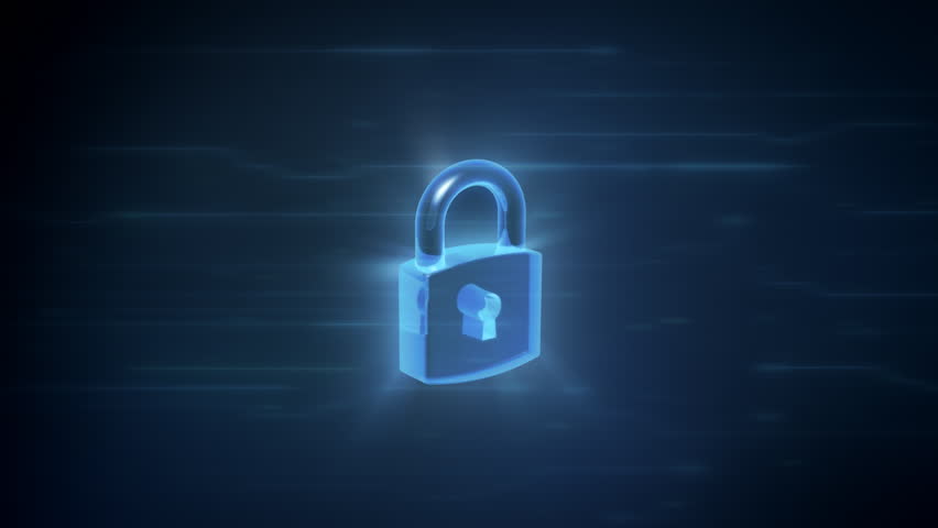 Cracked Security Code Abstract Image. Password Protection Conceptual ...