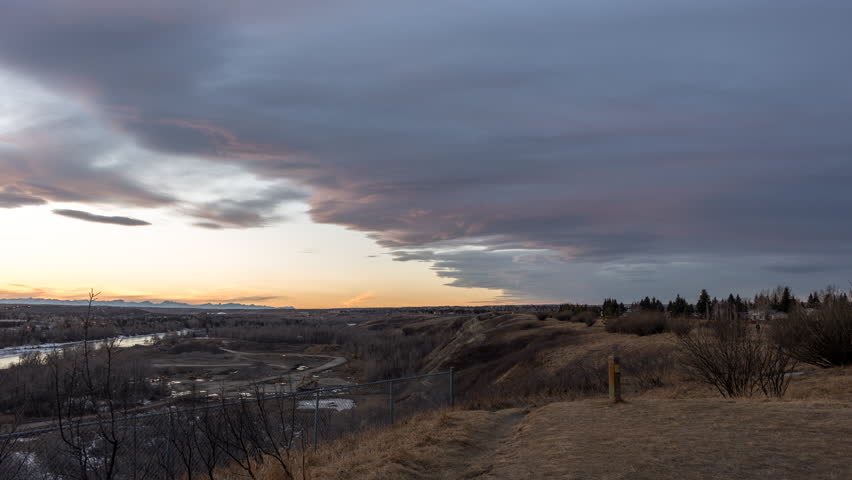 Skyline Landscape at Sunset in Calgary, Alberta, Canada image - Free ...