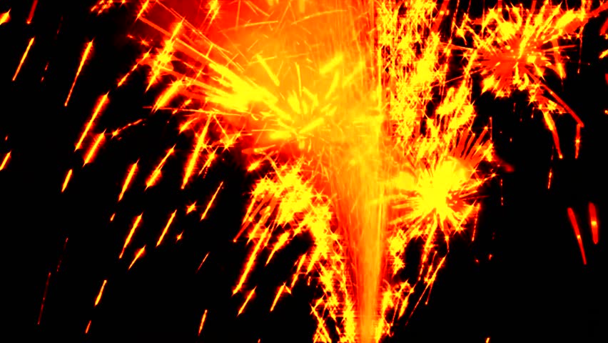 Vulcan Fireworks Stock Footage Video (100% Royalty-free) 3439274 ...