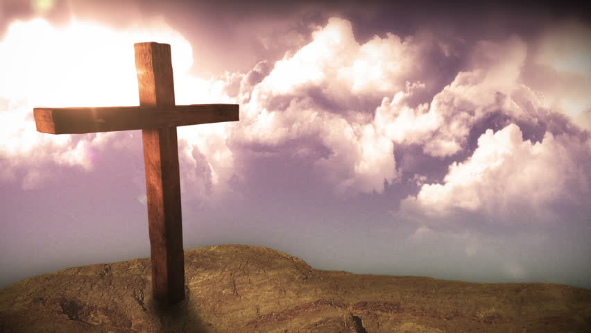 The Cross Subtle Clouds Stock Footage Video 3480578 | Shutterstock