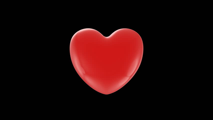 Red HeartBeat Isolated Stock Footage Video 8472025 | Shutterstock