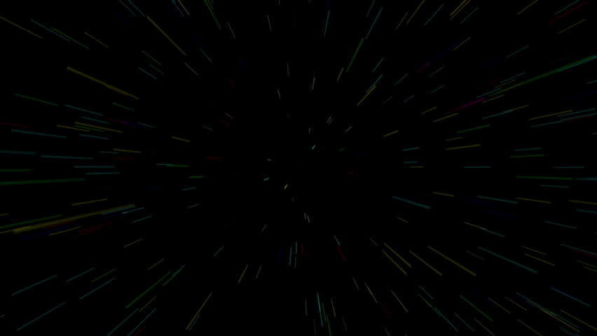 Flying in Space Loop Animation Stock Footage Video (100% Royalty-free ...