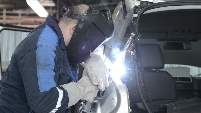 Stock video of professional repairman worker in automotive industry ...