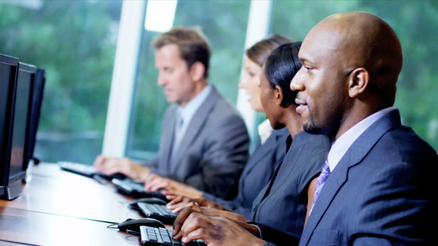 Female Asian Chinese Sales Manager Giving Multi Ethnic Team Latest ...