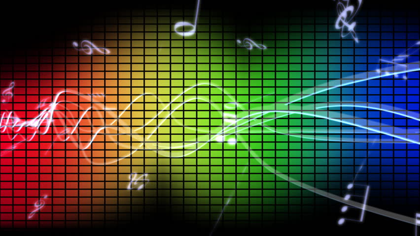 Animated Music Background (loop) Videos de metraje en stock 387577 ...