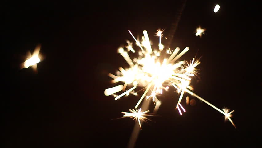 Sparkler Slow Motion Stock Footage Video (100% Royalty-free) 4224364 ...