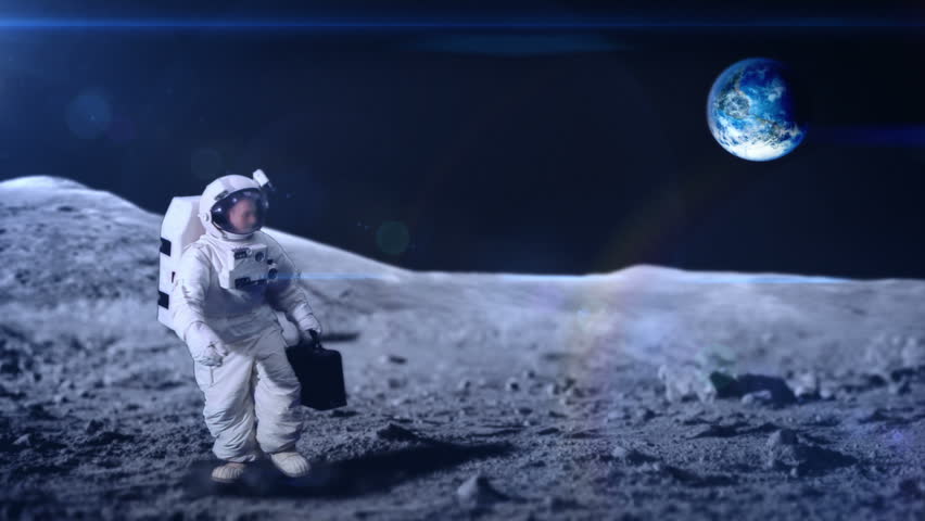 Astronaut Moon Stock Video Footage - 4K and HD Video Clips | Shutterstock