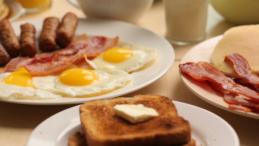 Stock video of breakfast foods | 4657784 | Shutterstock