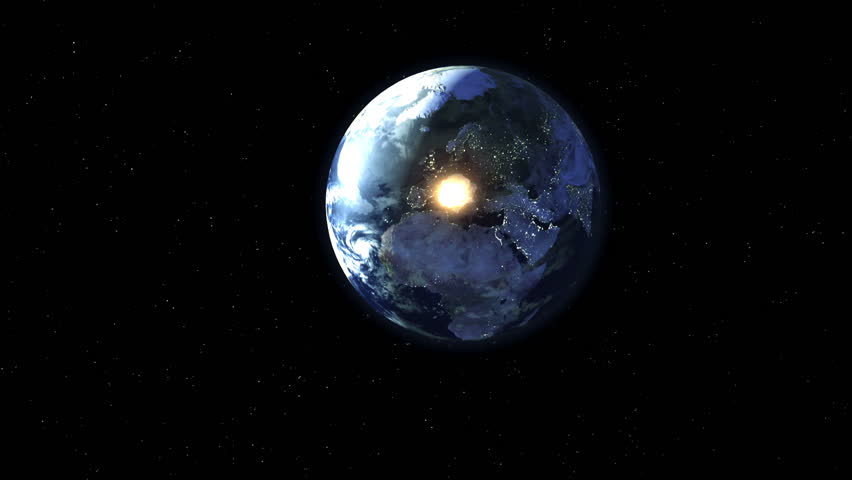 Asteroid Powerful Animation of an Stock Footage Video (100% Royalty ...