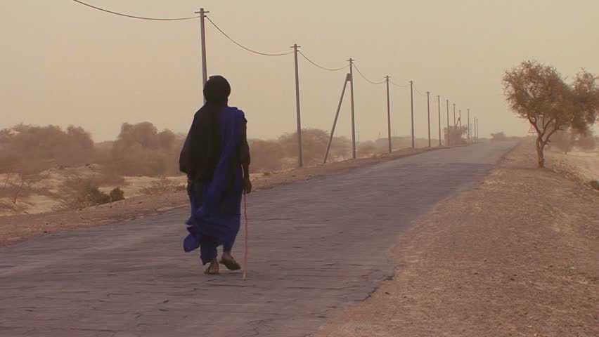 Person walking down the path with a Bag image - Free stock photo ...