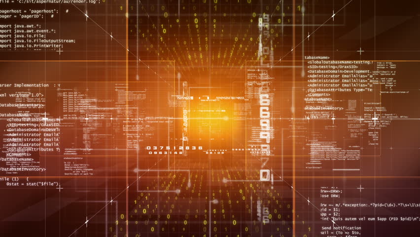 High Tech Animation of a Stock Footage Video (100% Royalty-free ...