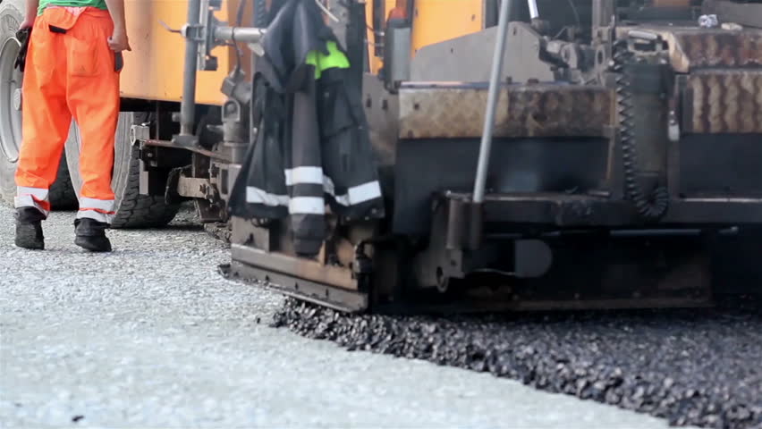 Asphalt Shoving, Close Up Stock Footage Video 6737620 | Shutterstock