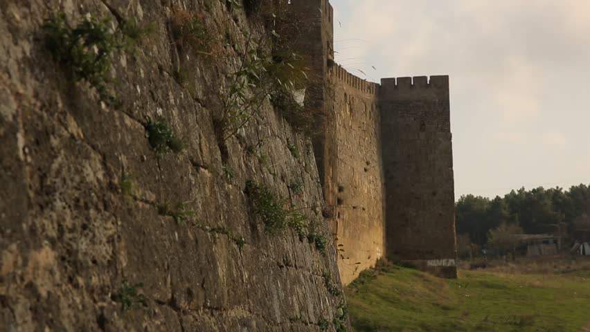 Aerial Footage Of Rattin Castle In Ireland, Built In The 16th Century ...