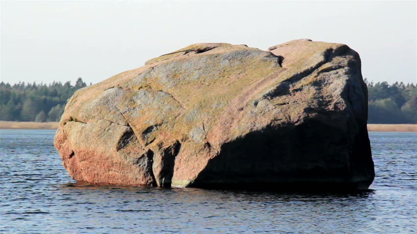 Big Rock at Still While Stock Footage Video (100% Royalty-free) 5083874 ...