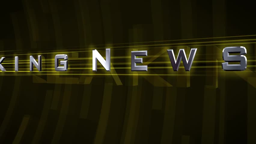Stock video of breaking news - tube yellow - | 5102324 | Shutterstock