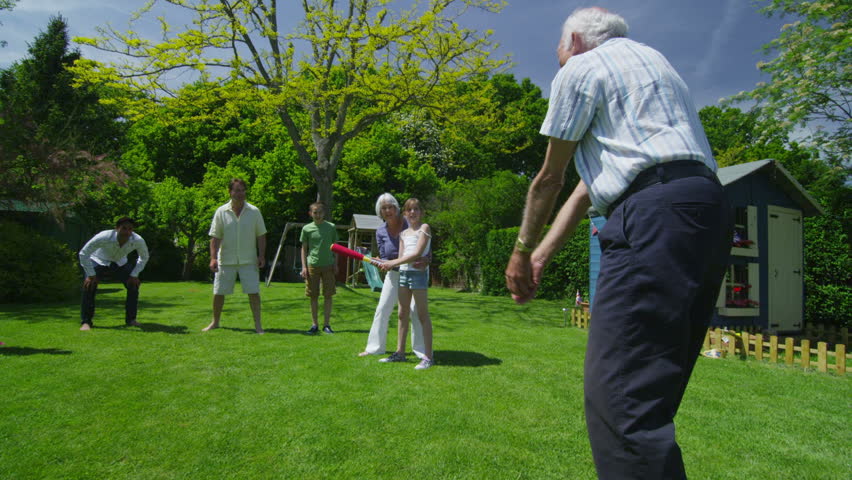 Happy Mixed Ethnicity Group Of Friends And Family With Many Generations ...