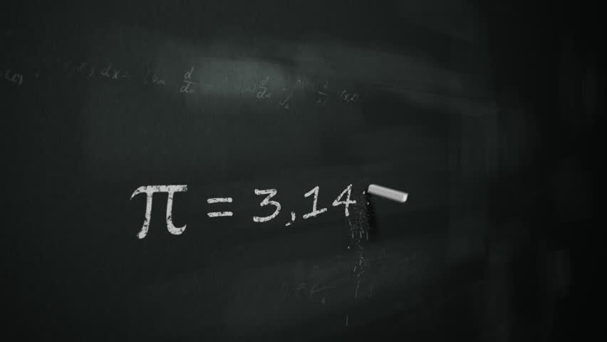 Animation of Drawing Word Pi Stock Footage Video (100% Royalty-free ...