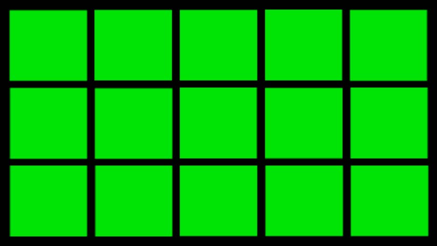 Green Screen Box Design. You Can Use Your Custom Footage Replacing The ...