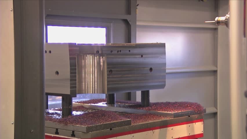 Key Lock Mechanism Block 3D Animation. Shows Internal Lock Springs And ...