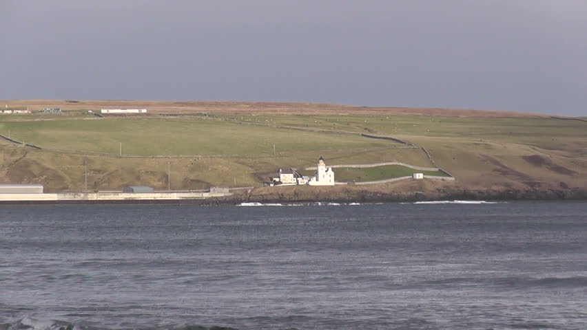Stock Video Clip of Thurso Bay and port of Scrabster Scotland ...